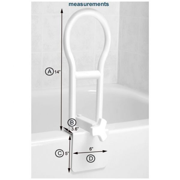 Clamp On Tub Rail – Performance Mobility & Home Healthcare Solutions