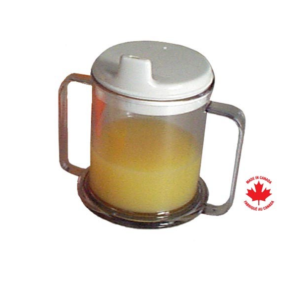 No Slip Double Handled Mug with Lid – Performance Mobility & Home ...